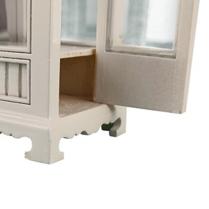 White 1/12 Scale Miniature Furniture Store Display Case #2 - Etsy