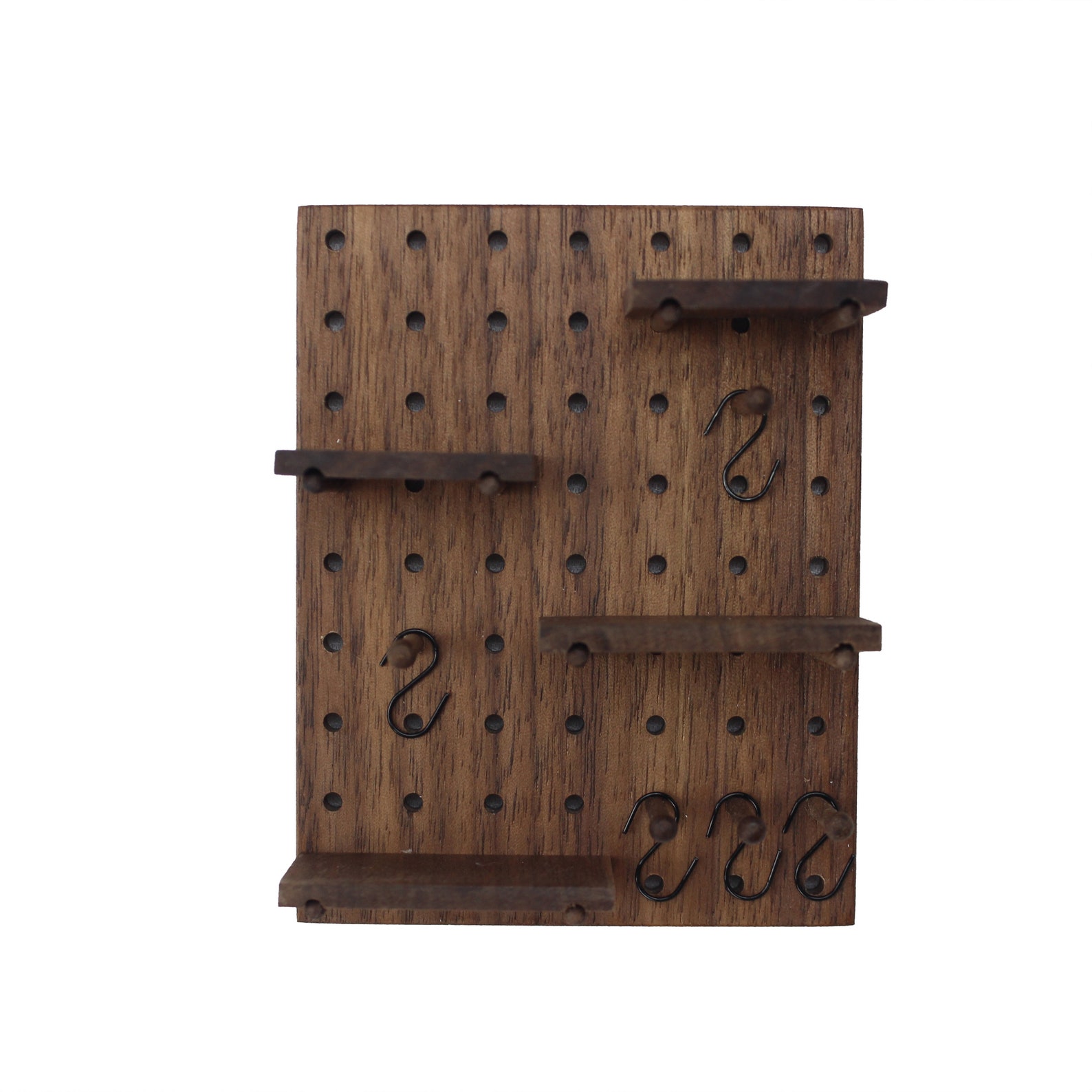 Miniature Doll 1/6 Scale Doll Hole Board/wall Shelf Well Hand - Etsy