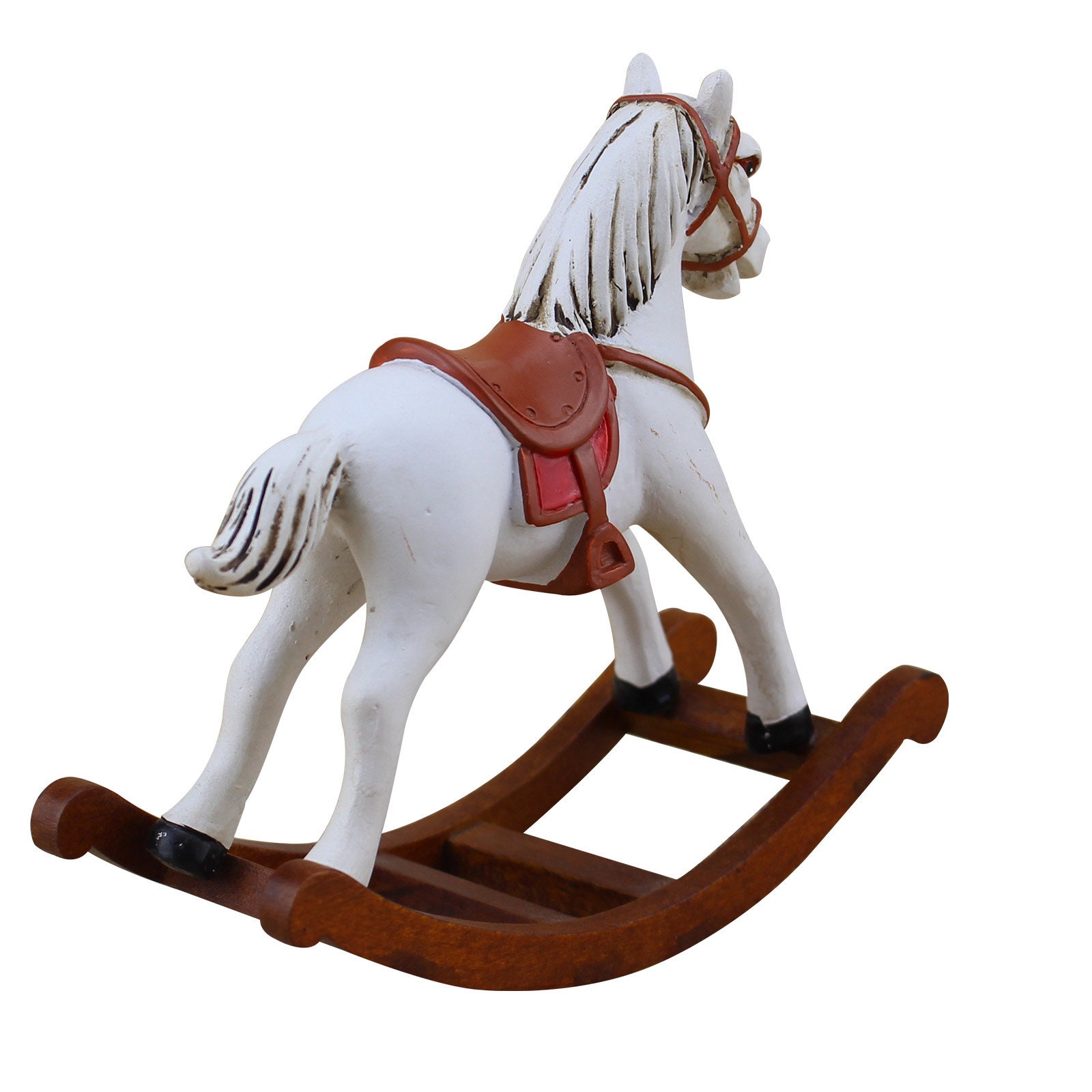 Fine Miniature Decoration Gift Dollhouse 1:12 Scale Rocking Horse - Etsy