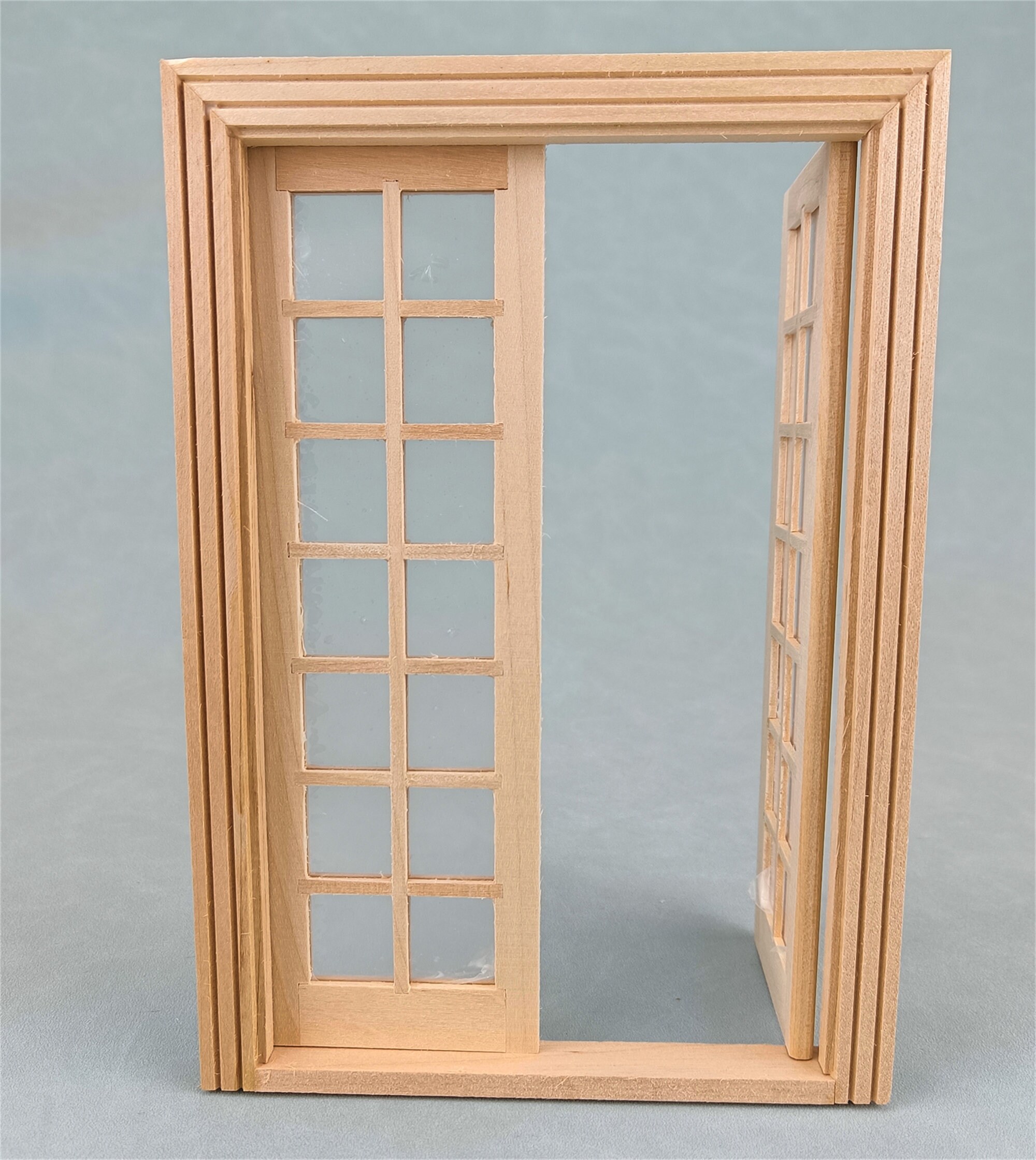Unpainted Door Dollhouse Miniature 1/12 Scale - Etsy