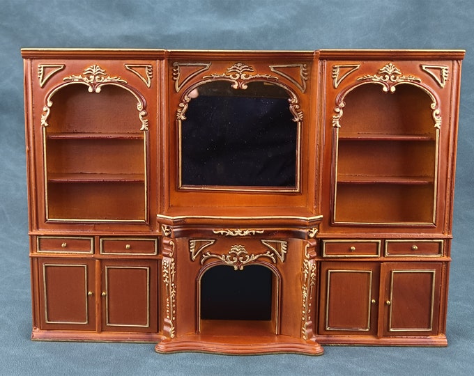 Miniature Dollhouse 1:12 Scale Furniture Hand Painted Gold Model ...