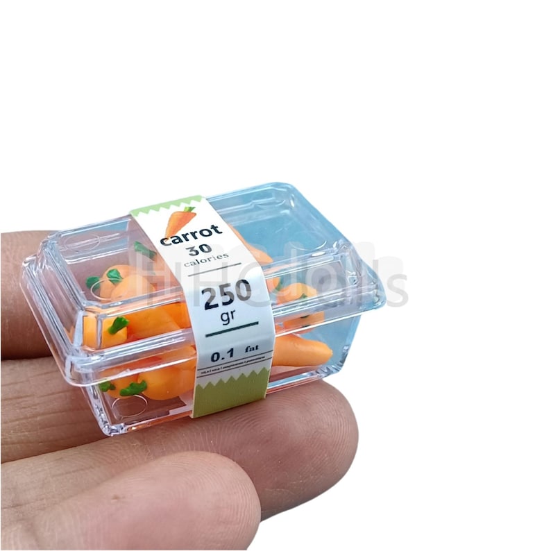 Miniature Fruit and Vegetable Model Broccoli Carrot Strawberry Toys ...