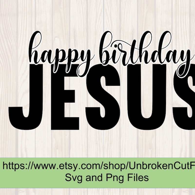 Jesus' Birthday Svg - Etsy
