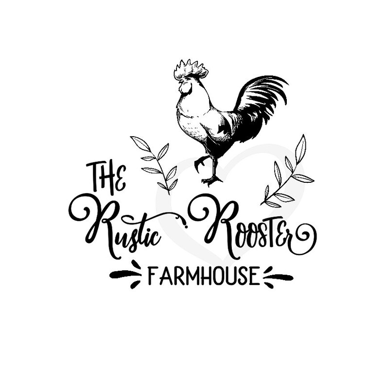 Farmhouse Svg Rooster Svg the Rustic Rooster Svg Country | Etsy