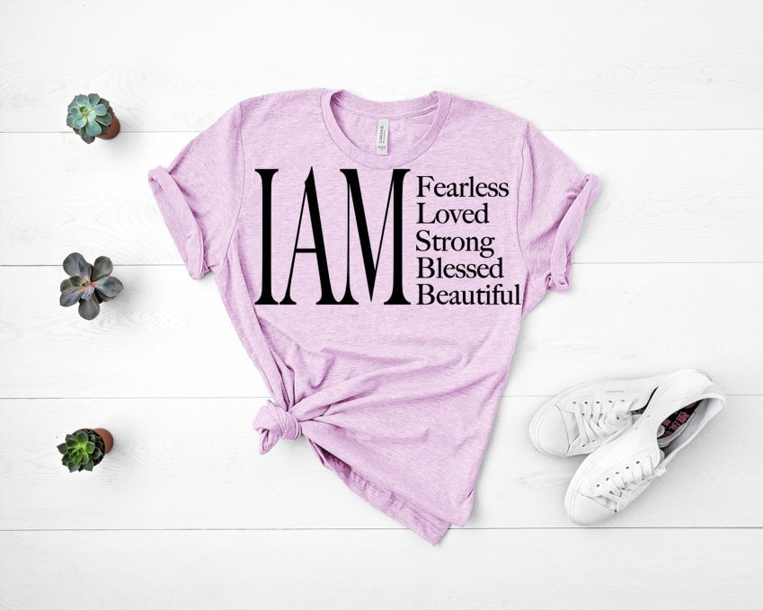 I Am Svg, Strong Svg, Inspirational Svg, Svg Cut Files, Png - Etsy