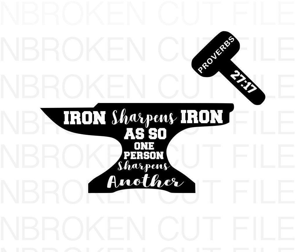 Embellishments Clip Art & Image Files Woman Of Faith Svg Proverbs 27:17 ...