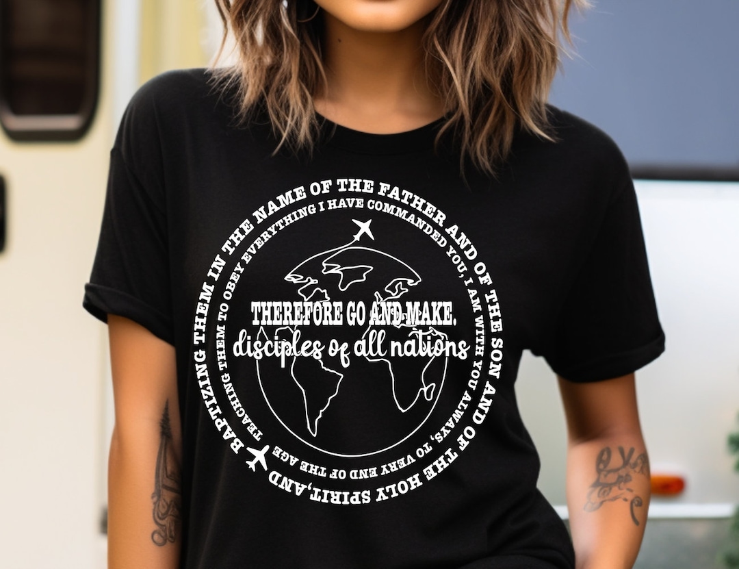 Therefore Go and Make Disciples Svg, Missionary Svg, Missions Svg ...