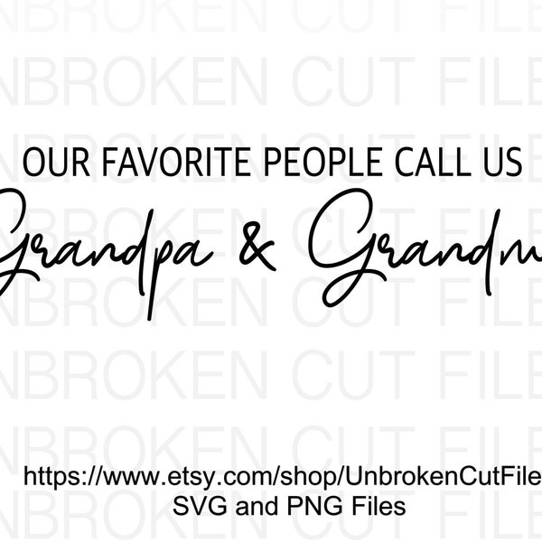 Our Favorite People Svg - Etsy