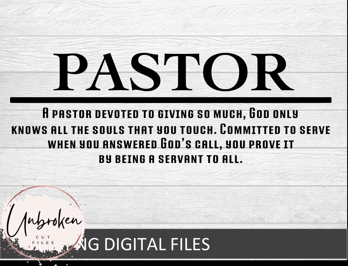Buy Pastor Svg Pastor Appreciation Svg Pastor Gifts Online in India - Etsy