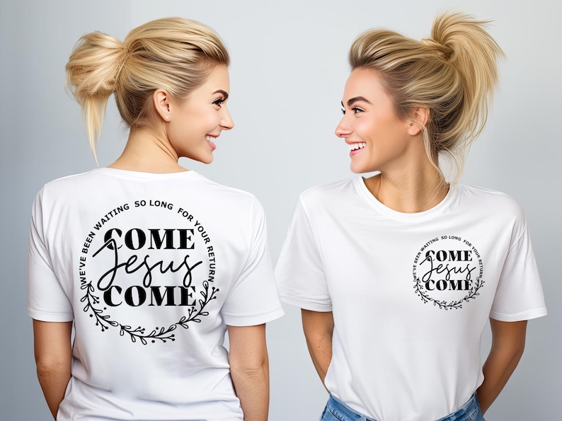 Come Jesus Come, Christian Apparel, End Times Apparel, Jesus is Coming ...