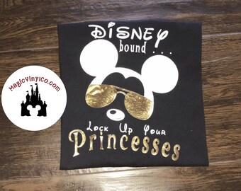 Mickey Mouse Princess Protection Shirt - Etsy