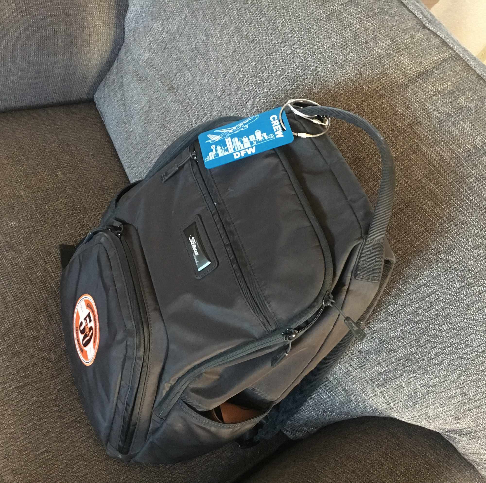 2 SWA Crew Bag Tags Made From Anodized Aluminum Customized With Crew ...