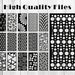 50 Geometric Privacy Panel Designs: CNC Laser Cut Vector Files (digital ...