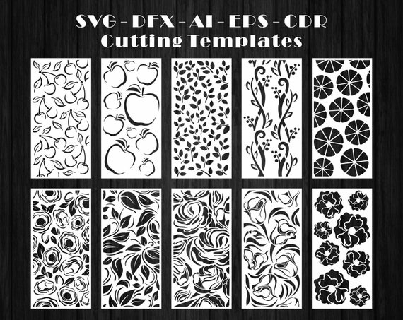Laser Cut Floral Patterns