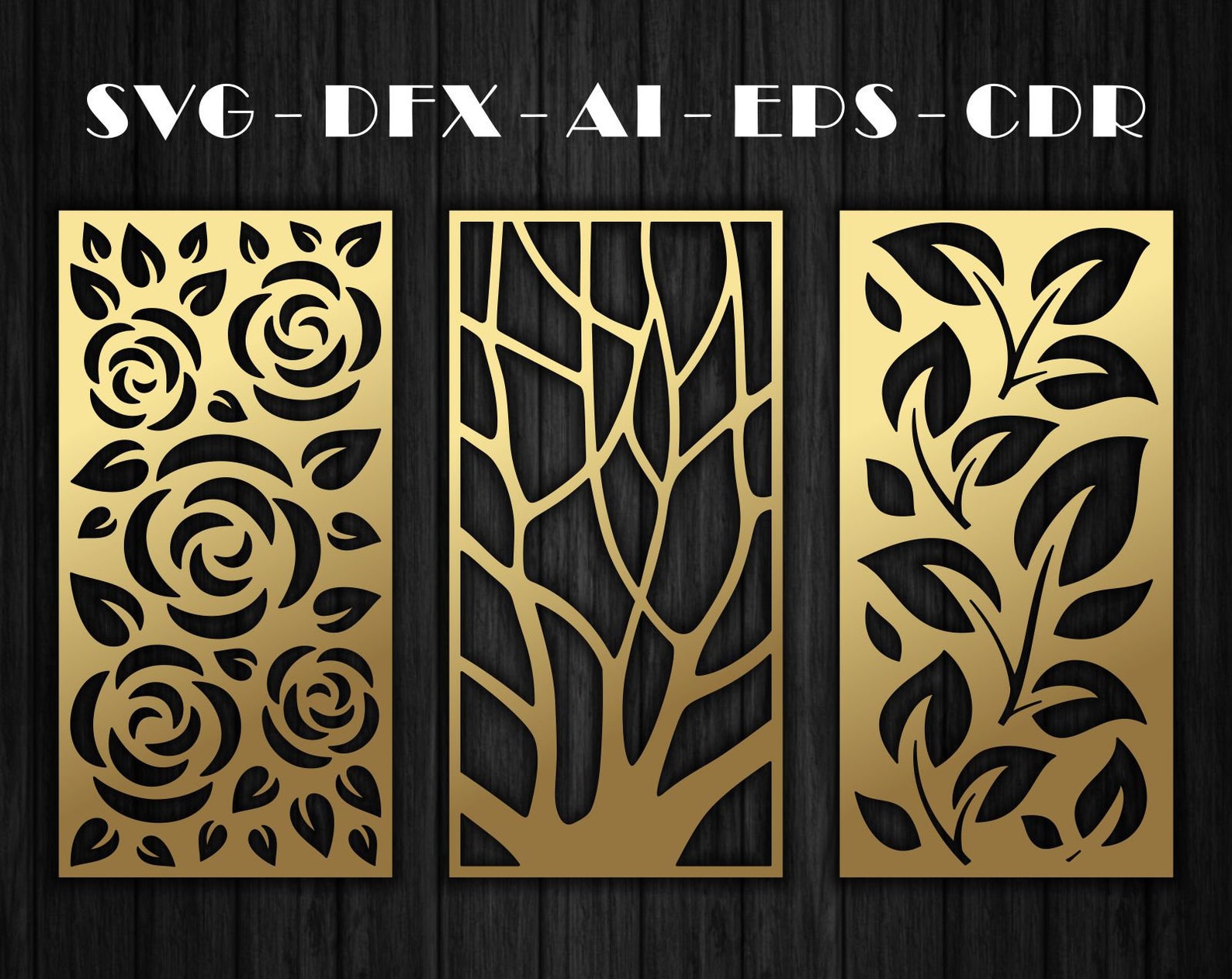 24 Natural Patterns Set of Digital Files for CNC Machine | Etsy