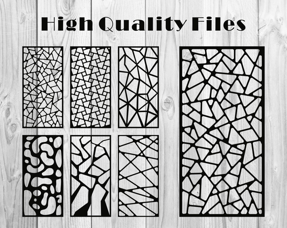 Abstract Pattern / Panel Templates / Vector File. the Best - Etsy
