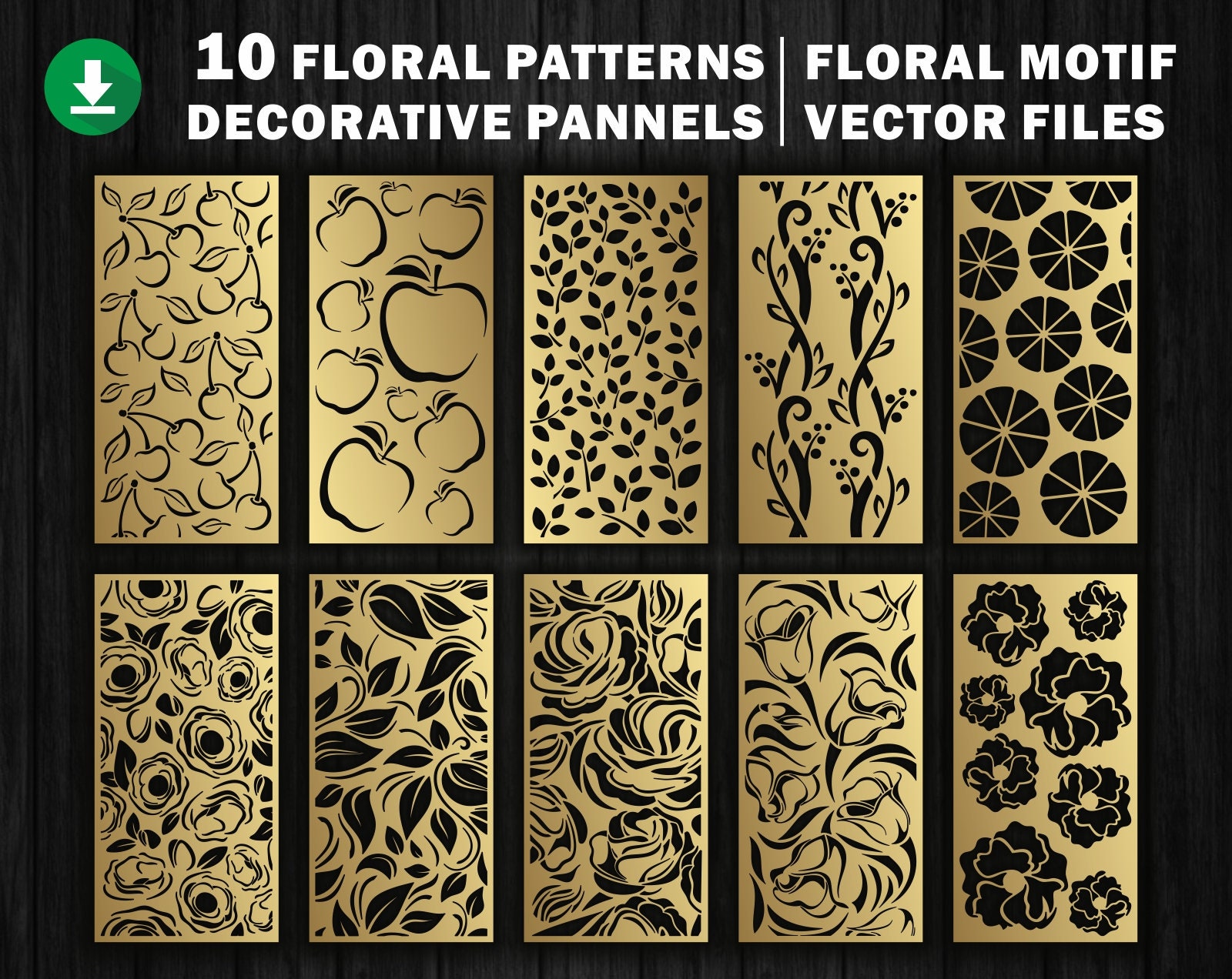 Home Décor Laser and Plasma Cutting File CDR Screen Partitions Cricut ...