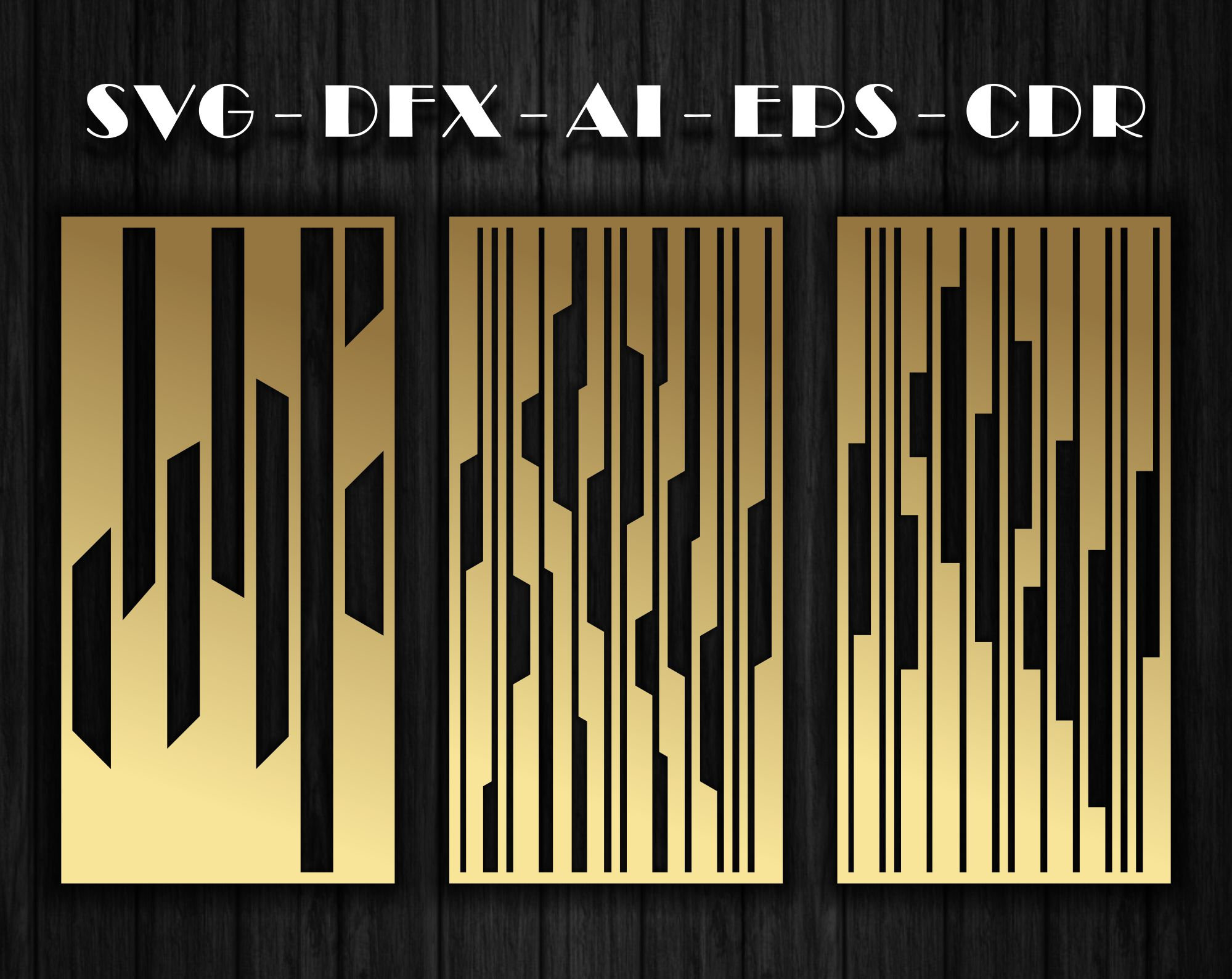 24 Templates for decorative partitions panel screen CNC | Etsy