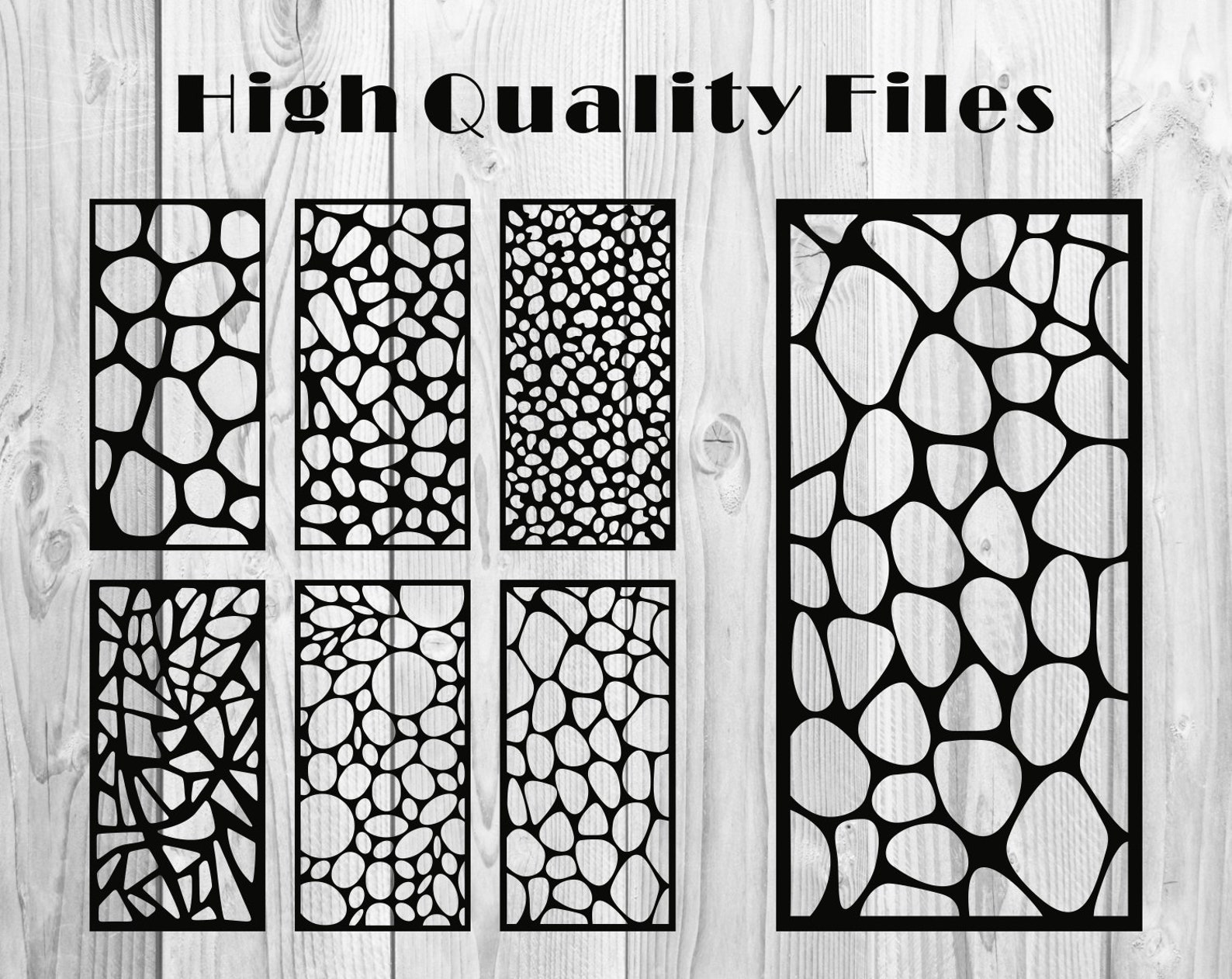 Stone Pattern / Panel Templates / Vector File. the Best Vector | Etsy India