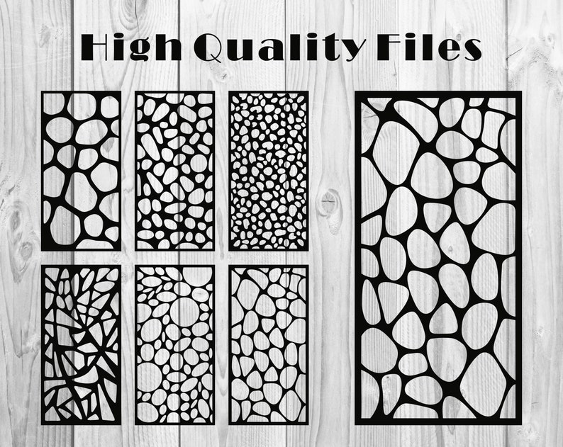 Stone Pattern / Panel Templates / Vector File. the Best Vector | Etsy India
