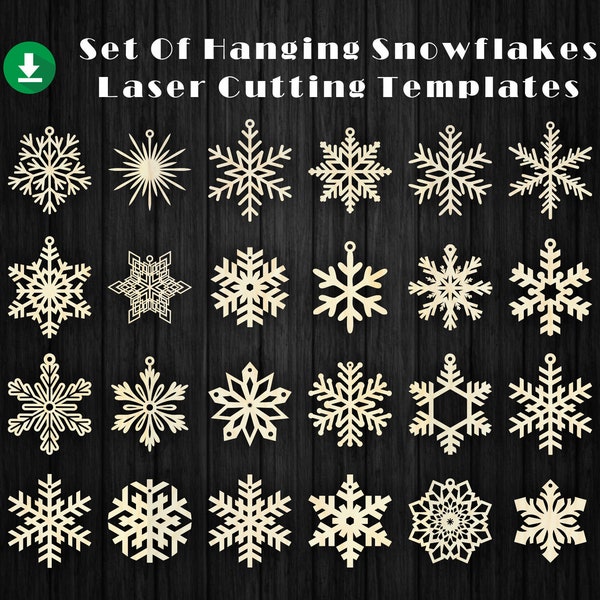 Laser Cut Snowflake - Etsy