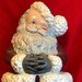 Rare Gare Molds Sunflower Birdhouse Santa in Ceramic Bisque Ready to ...