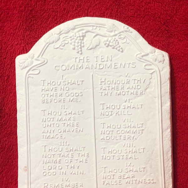 Ten Commandments - Etsy