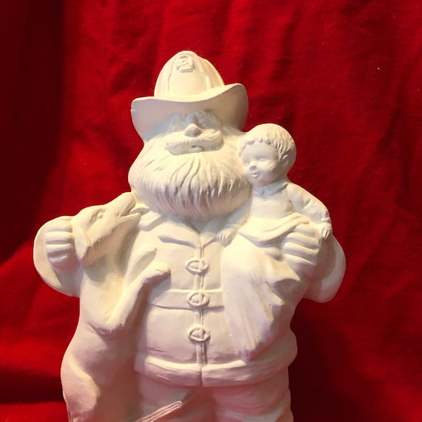 Fireman Santa - Etsy