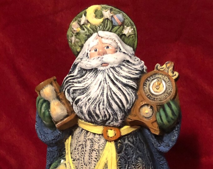 Dry Brushed Ceramic Father Time Using Mayco Softee Stains - Etsy