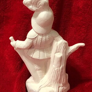 Ceramic Knight in Bisque Ready to Paint - Etsy