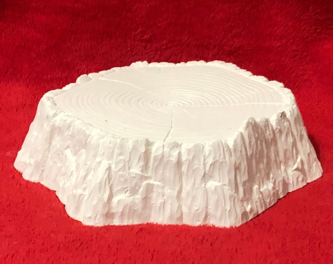 Rare Tree Stump Base in Ceramic Bisque Ready to Paint - Etsy