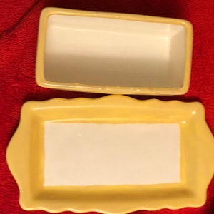 Glazed Ceramic Vintage Butter Dish - Etsy