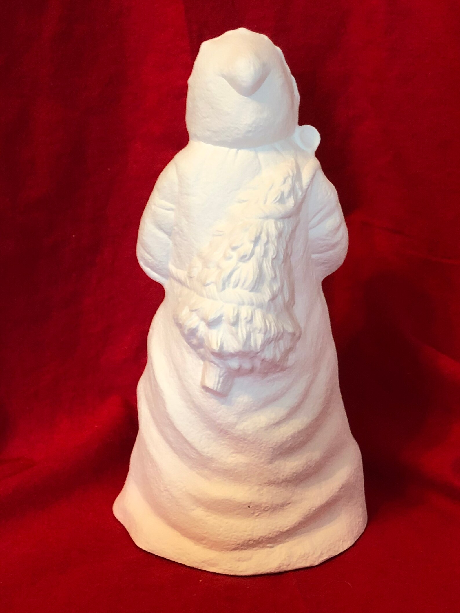 Ceramic Santa in Bisque Ready to Paint by Jmdceramicsart - Etsy