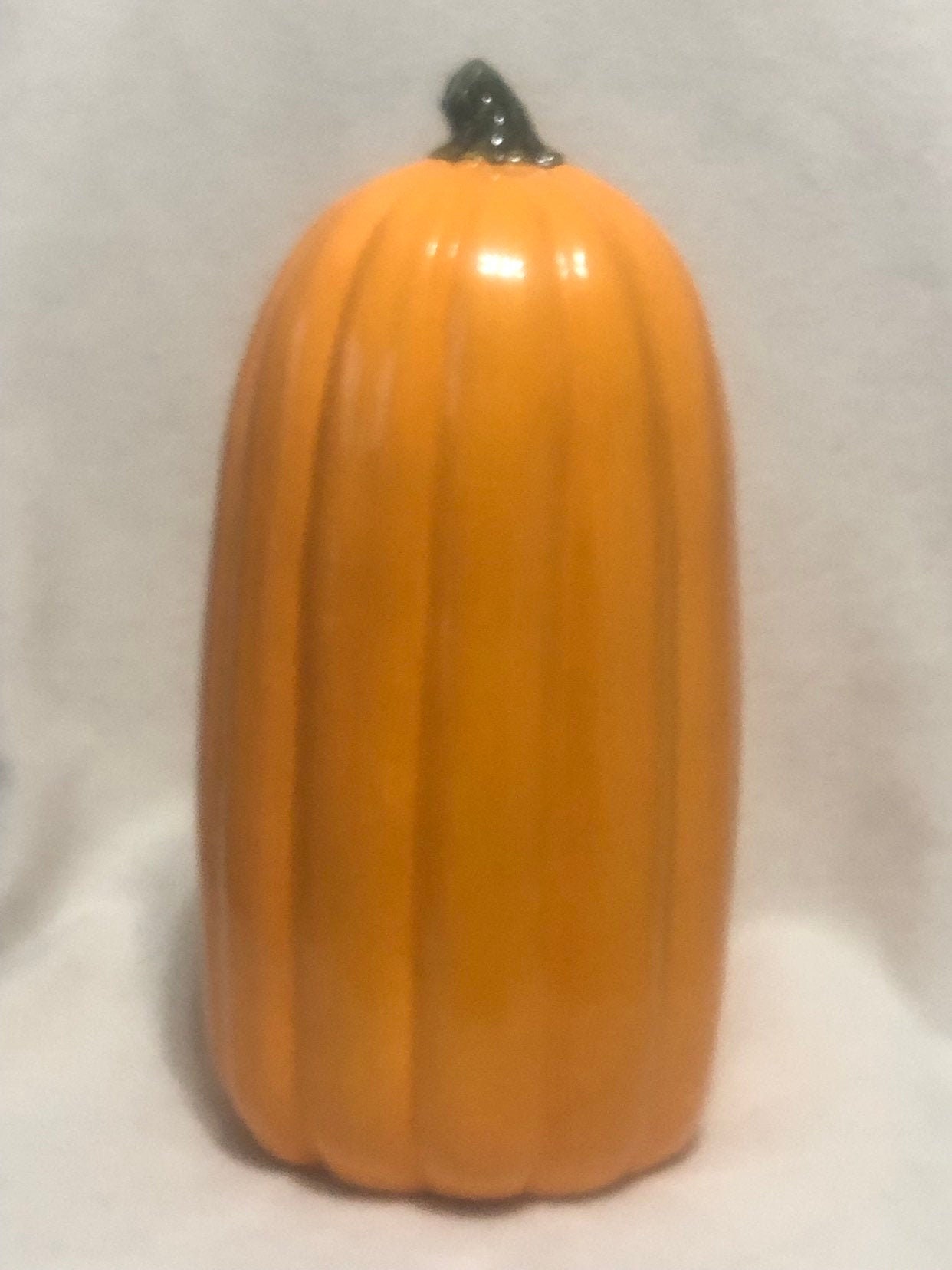 Glazed Ceramic Pumpkin
