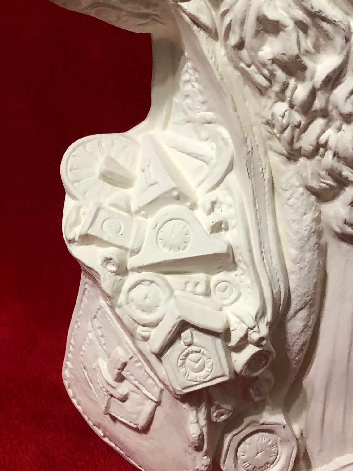 Father Time Santa Ceramic Bisque Ready to Paint by - Etsy