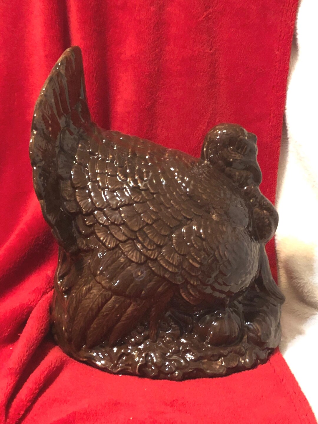 Handmade Ceramic Turkey Sculpture - Turkey Figurine - Turkey Home Decor ...