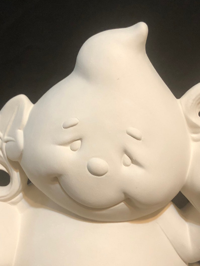 Large Jack the Ghost in Ceramic Bisque Ready to Paint by Jmdceramicsart ...