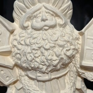 Rare Gare Molds Sunflower Birdhouse Santa in Ceramic Bisque Ready to ...