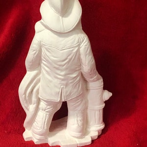Ready to Paint Diy Vintage Fireman Ceramic Bisque by Jmdceramicsart - Etsy