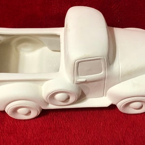 Classic Pickup Clay Magic Truck Diy Ceramic Bisque Ready to Paint by ...
