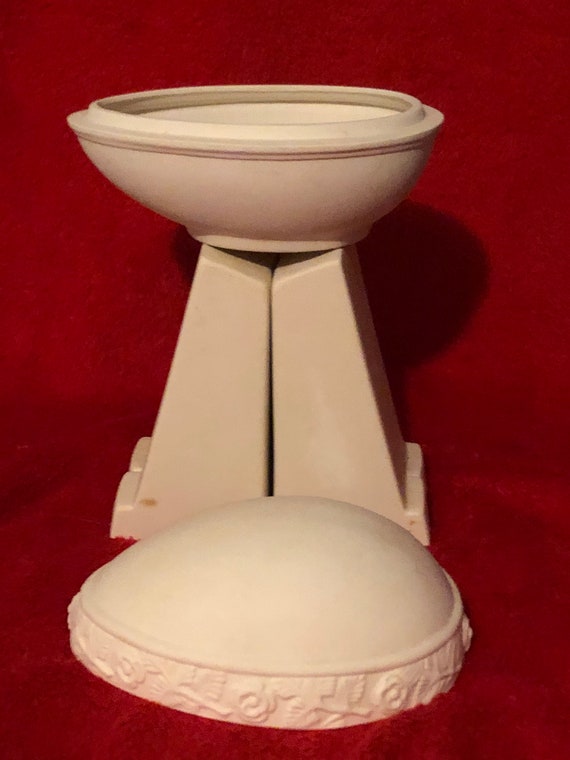 Vintage Holland Molds 6 piece Set Jewelry Box or Cand… - Gem Vintage Holland Molds 6 piece Set Jewelry Box or Cand… - Gem