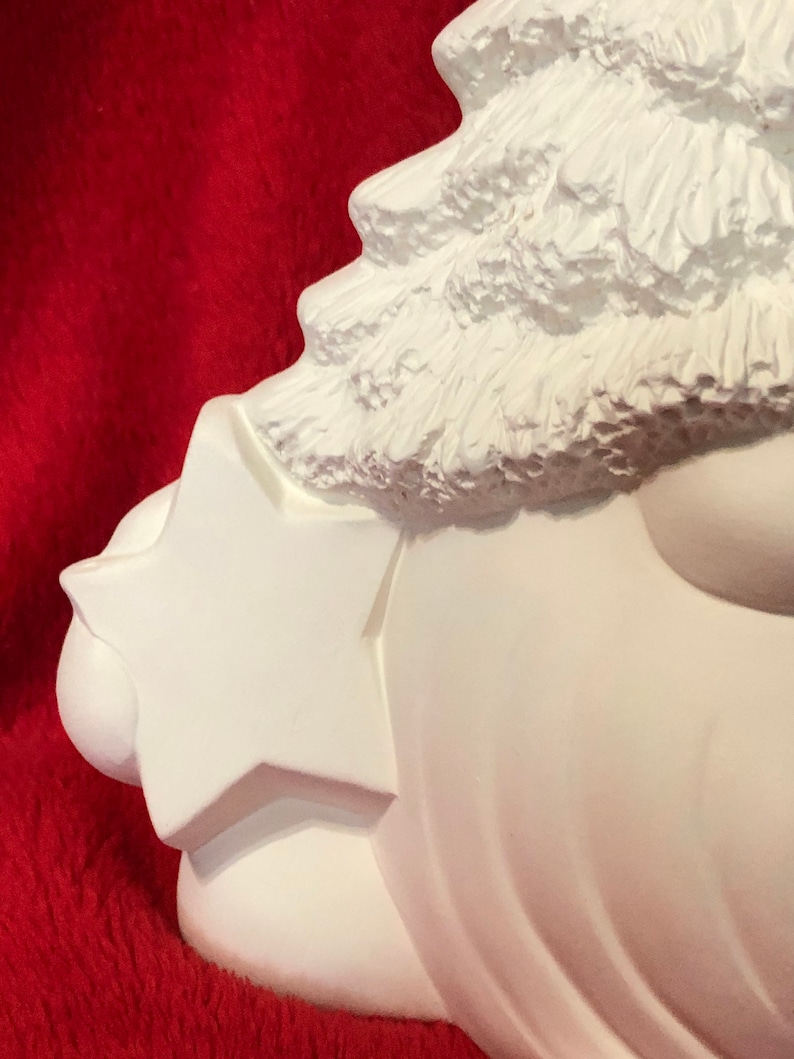 Ceramic Male Gnome Christmas Tree Without Holes for Lights - Etsy