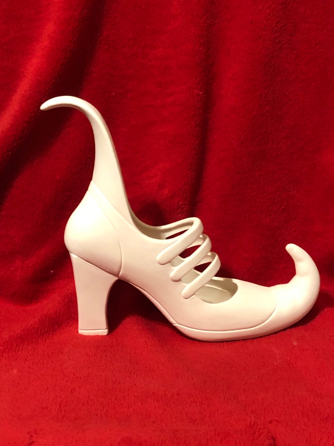 DIY Ceramic Bisque Halloween Accent - DIY Witch Shoe Figurine - Ready ...