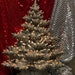 Handcrafted Ornamented Christmas Tree Mother of Pearl Aluminum Fir Tree ...