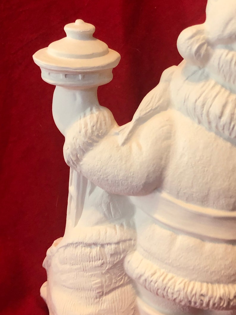 Rare Gare Molds Washington State Santa in Ceramic Bisque Ready - Etsy