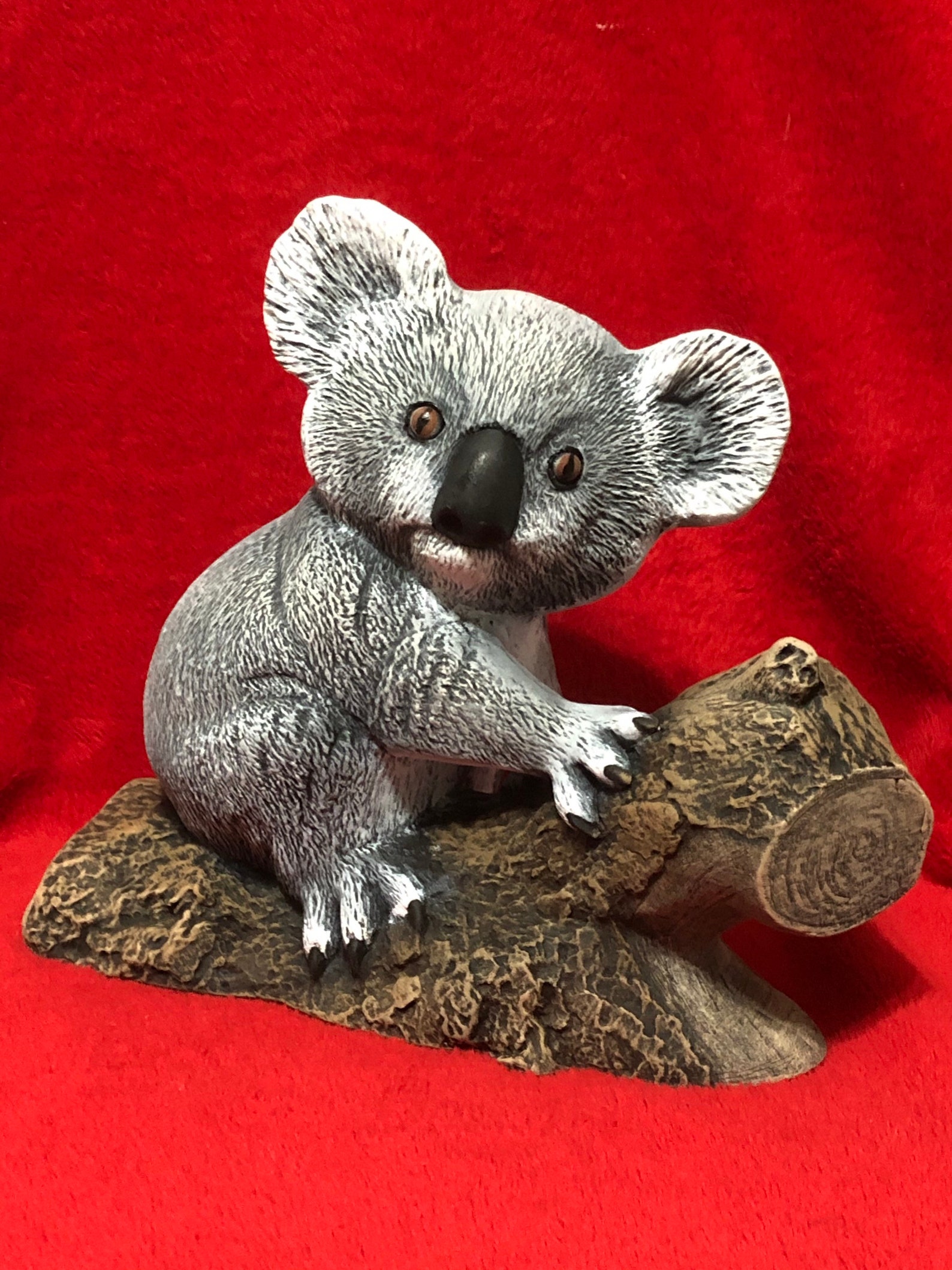Dry Brushed Duncan Molds Koala Bear Using Mayco Softee Stains - Etsy