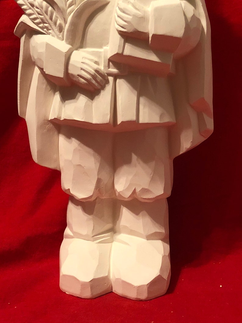 Clay Magic's Hammered Male Pilgrim in Ceramic Bisque Ready to Paint - Etsy