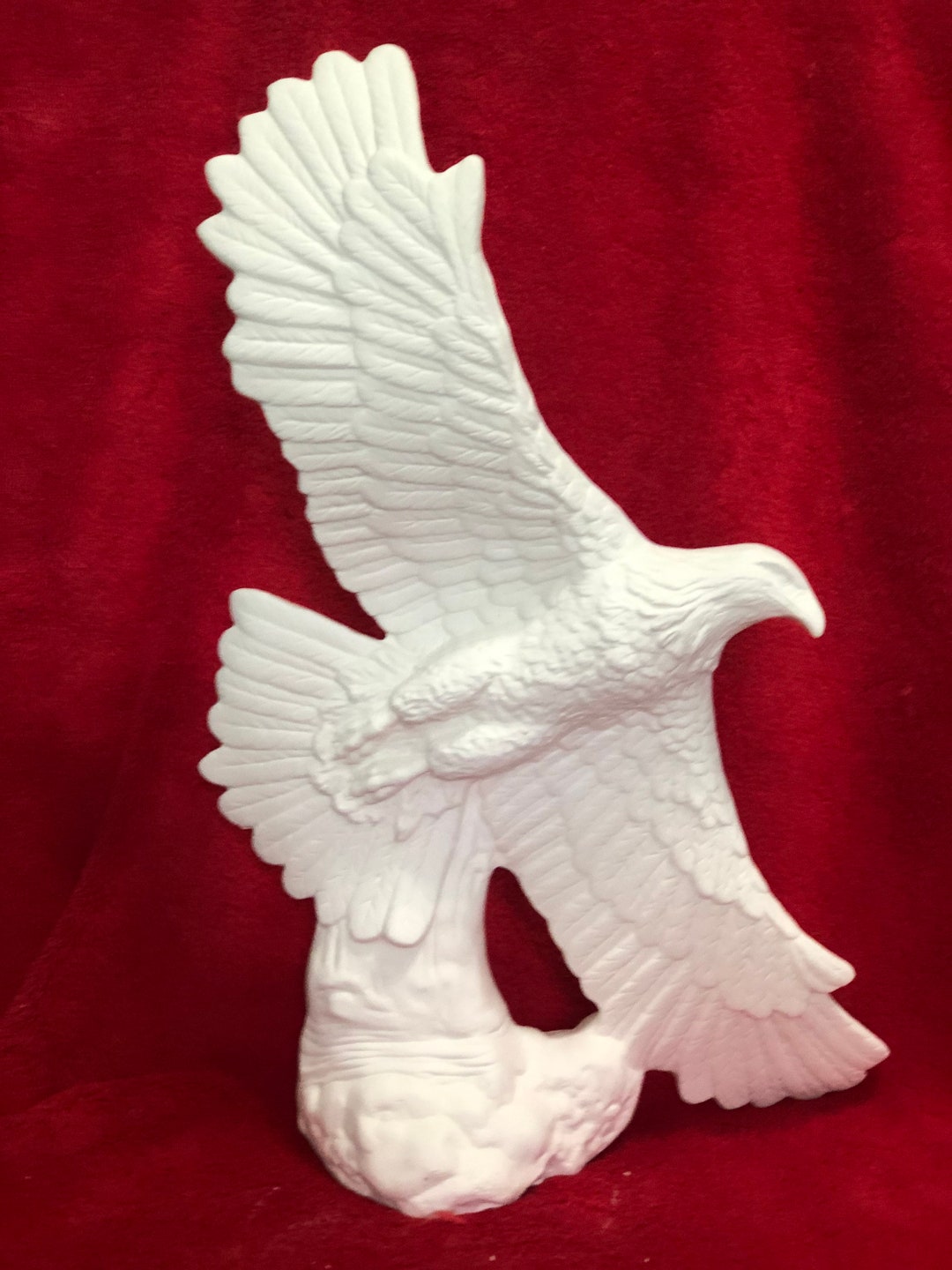 DIY Ceramic Eagle Sculpture - Collectible Eagle Figurine - Eagle Home ...