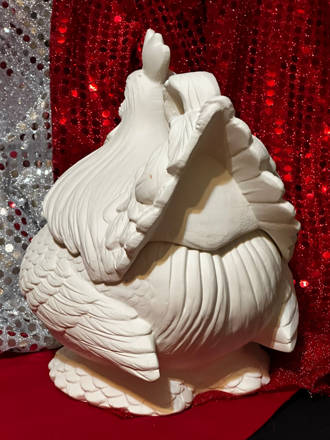 Rare Atlantic Molds Hen Cookie Jar in Ceramic Bisque Ready to Paint by ...