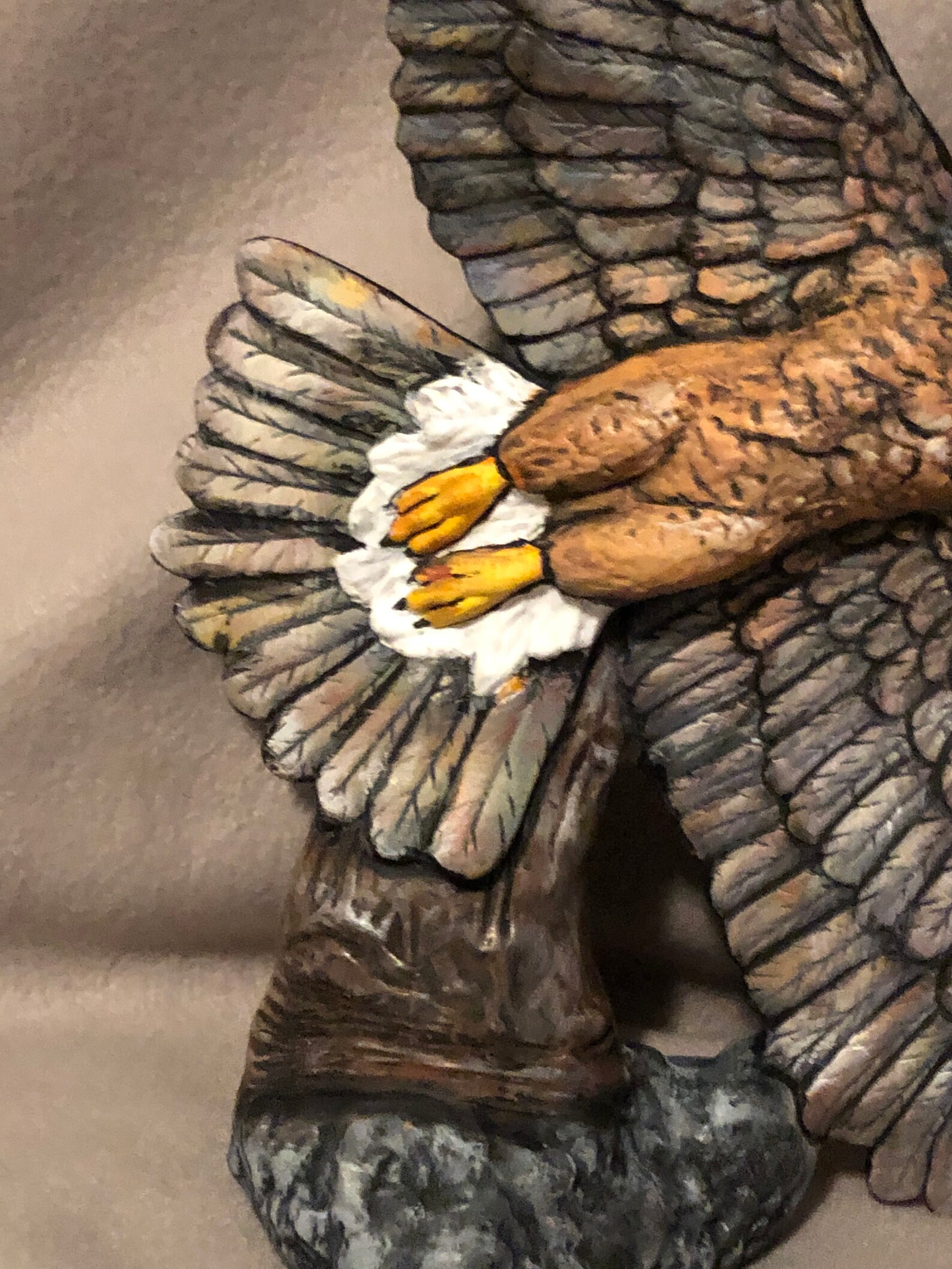 Eagle in Flight Ceramic Art | Etsy